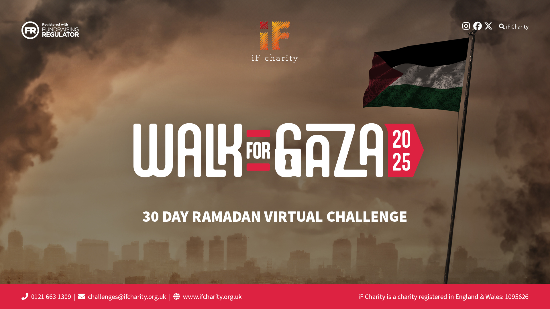 Walk for Gaza 2025: Five Years of Faith and Footsteps – iF Charity